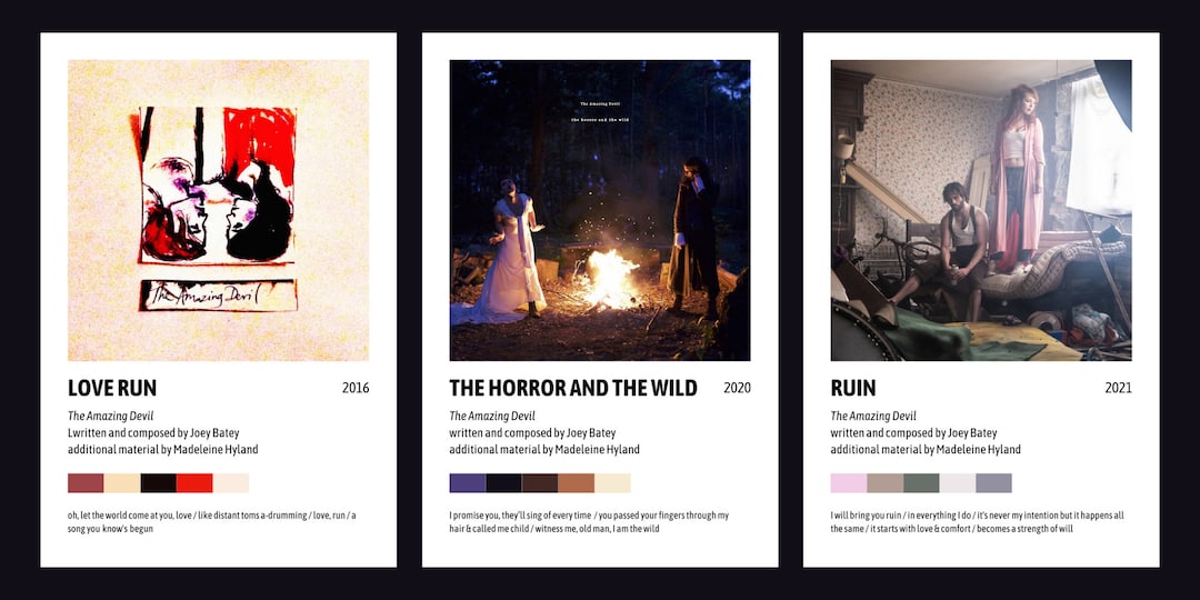 The Amazing Devil COMPLETE ALBUM SET | Love Run, the Horror and the ...