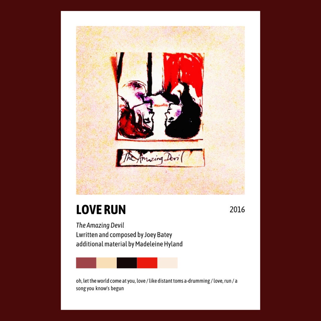 The Amazing Devil | Love Run Album Photocard Set | Joey Batey ...