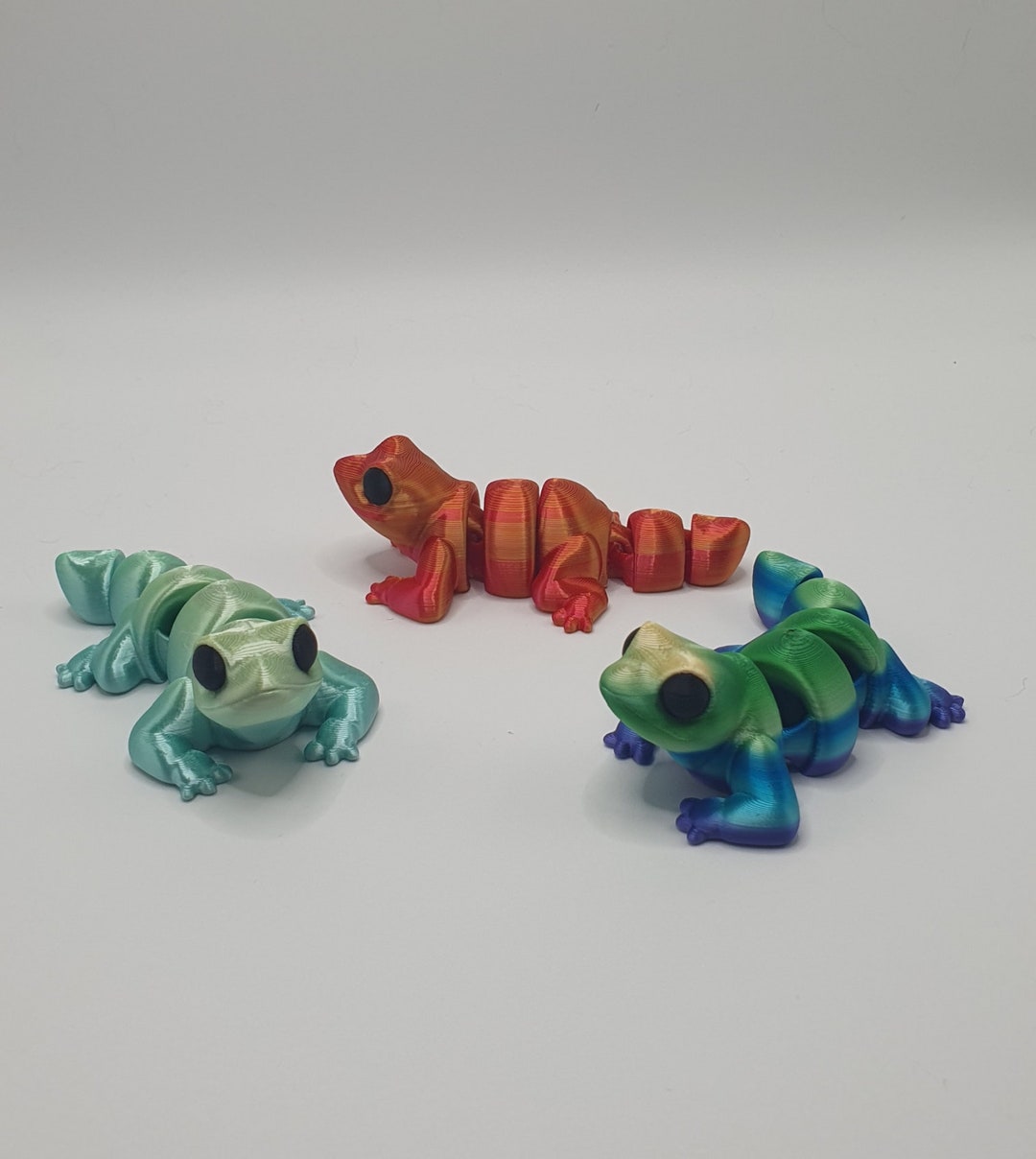Quirky Articulate 3D Lizard Fidget Toy - Etsy