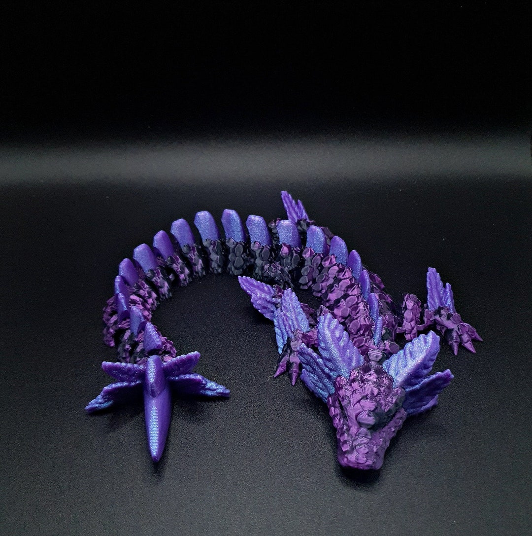 Quirky Articulate 3D Printed Axolotl Dragon - Etsy Australia