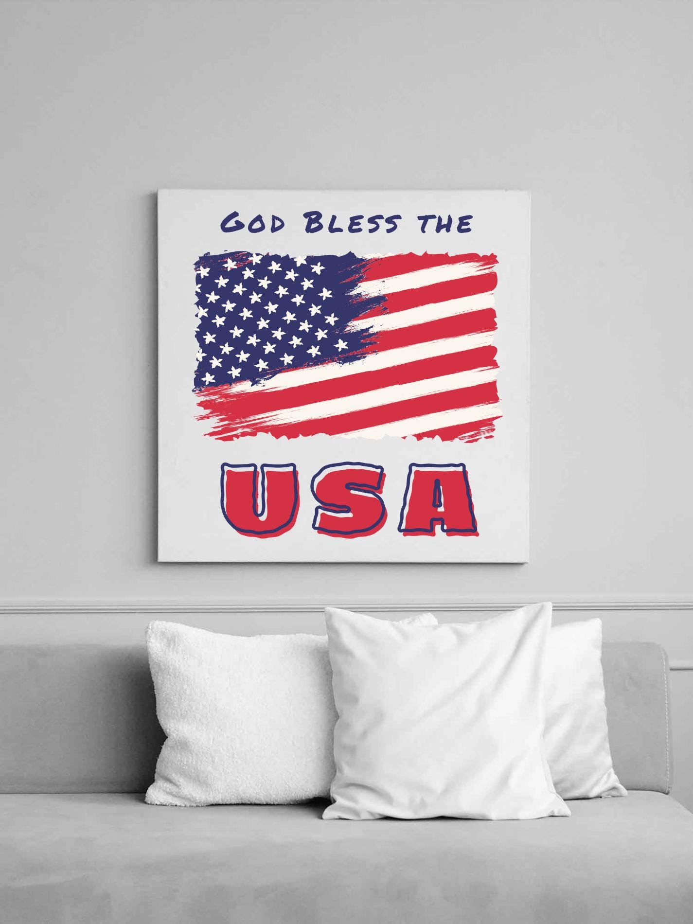 God Bless the Usa Png, Digital Download, Instant Download Only, America ...