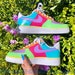 Custom Air Force 1 Vintage Colorblock Perfect Gift Air Force 1 ...