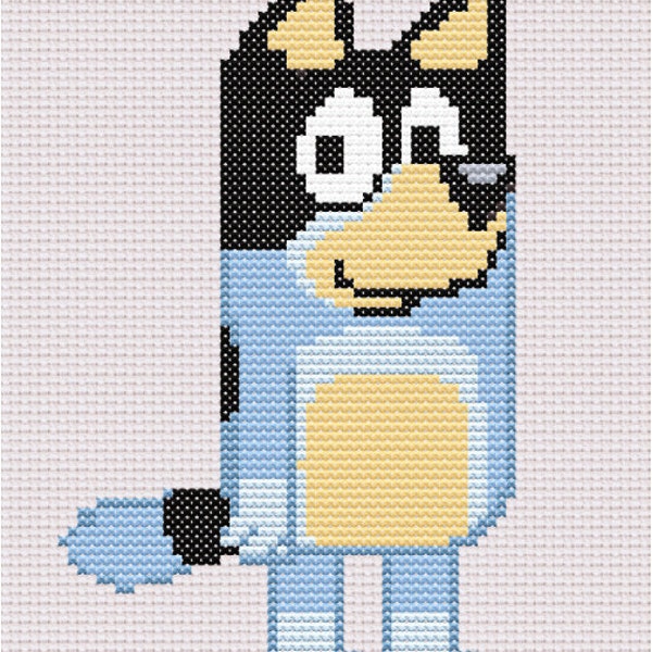 Bluey Bingo Cross Stitch Pattern - Etsy