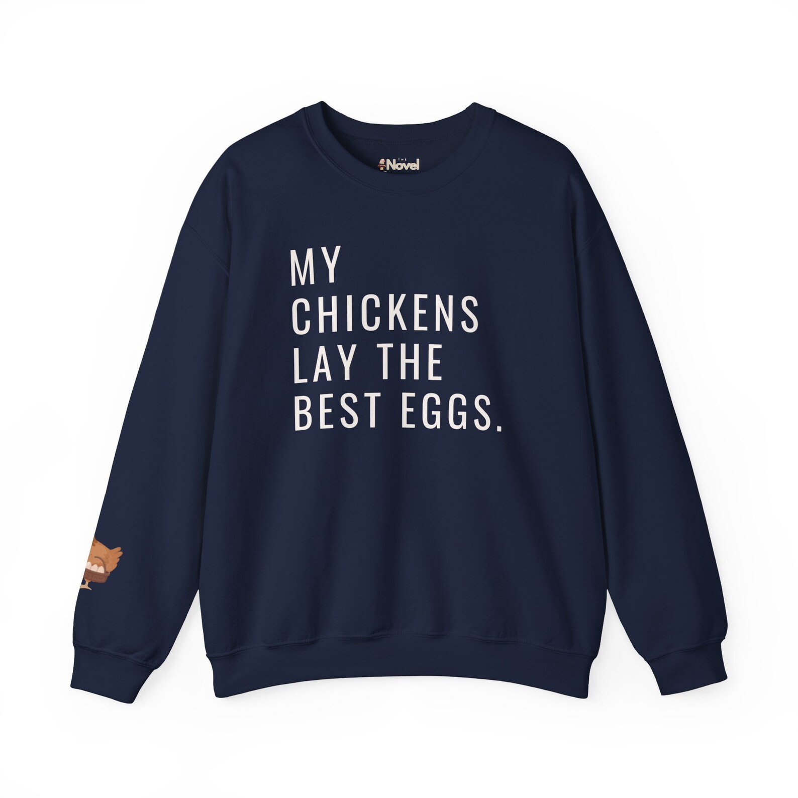 Chicken Sweatshirt Funny Chicken Sweatshirt Chickens - Etsy