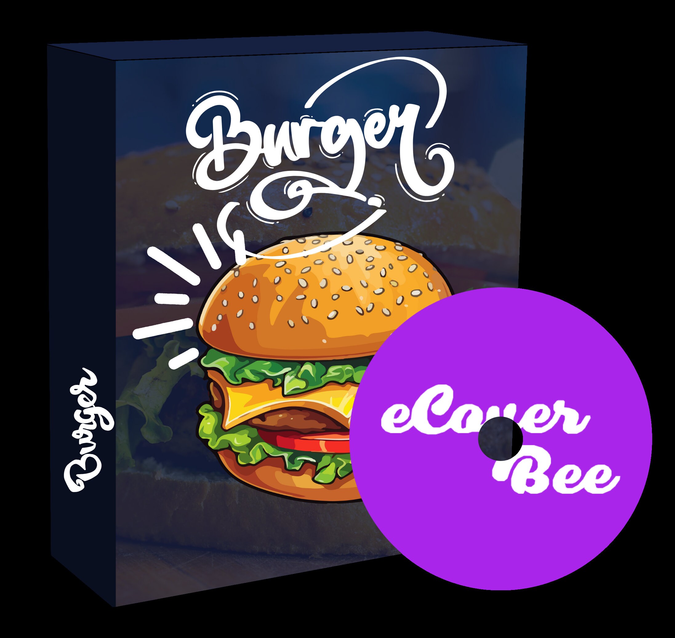 3D Boxshot CD Mockup: Canva Software Box, Product Cover - Etsy