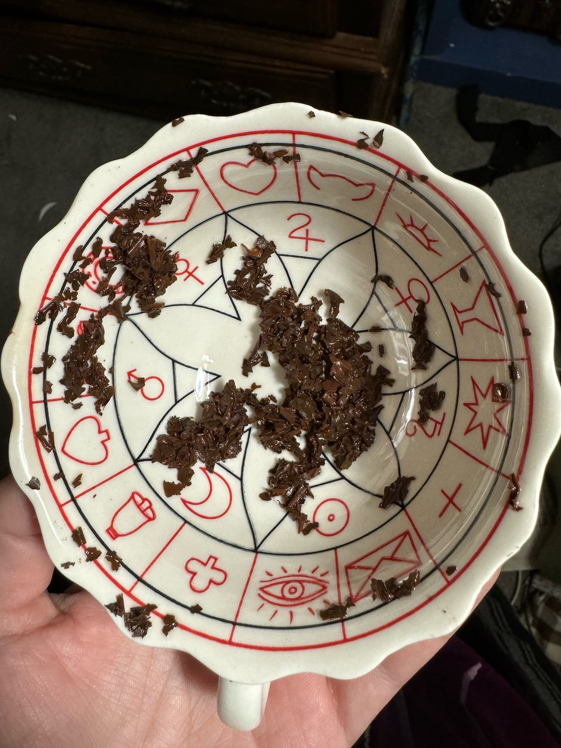 Tea Leaf Reading General Tea Cup Reading Tea Reading Tea Divination - Etsy