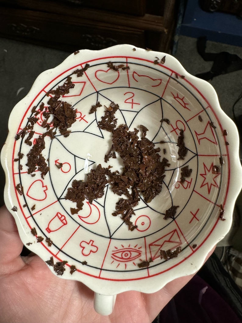 Tea Leaf Reading General Tea Cup Reading Tea Reading Tea Divination - Etsy