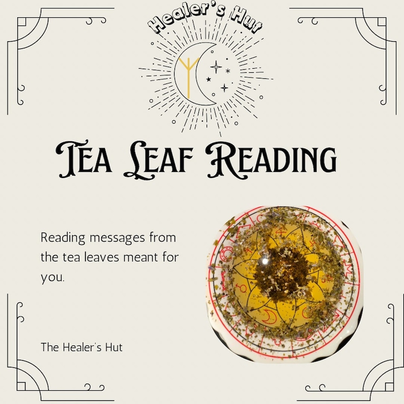Tea Leaf Reading General Tea Cup Reading Tea Reading Tea Divination Etsy 