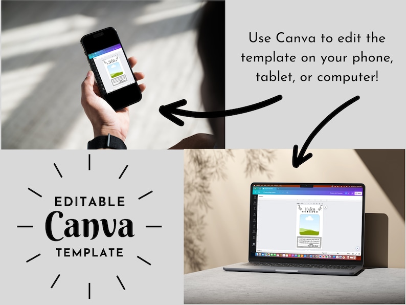 Editable Design for Program or Playbill - Editable Canva Template! - Etsy
