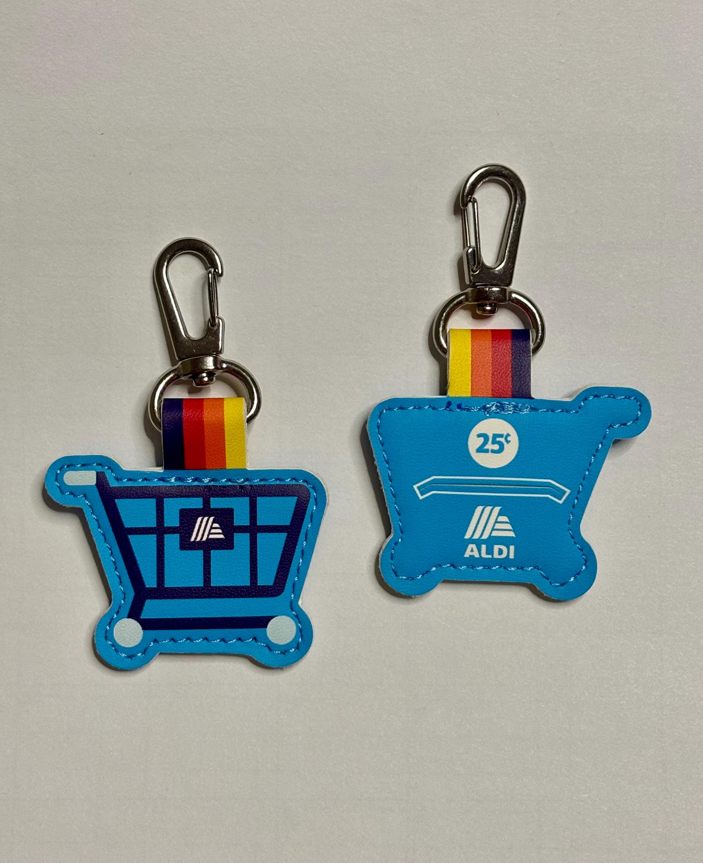 Aldi Coin Quarter Keychain - Etsy