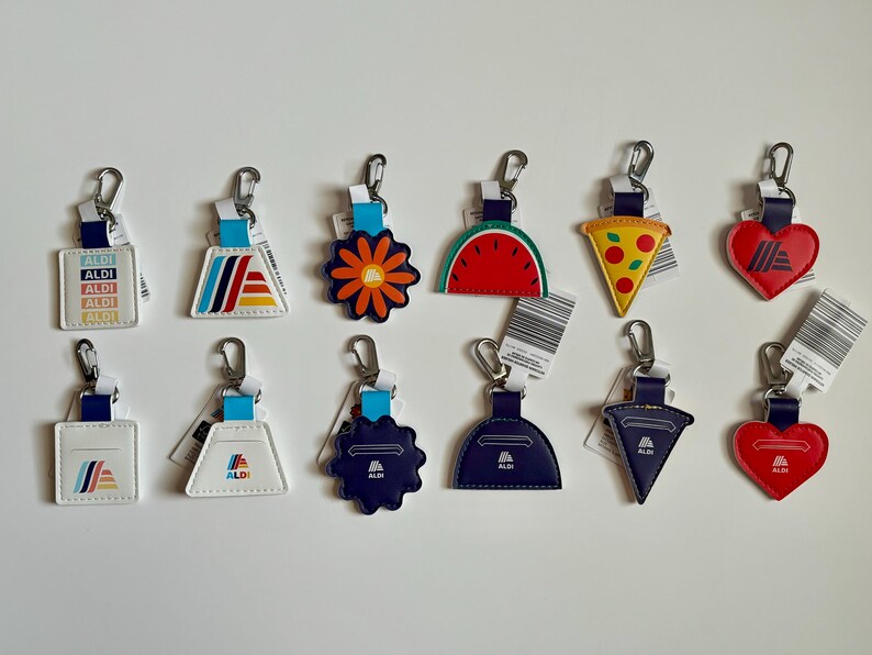 Aldi Coin Quarter Keychain - Etsy