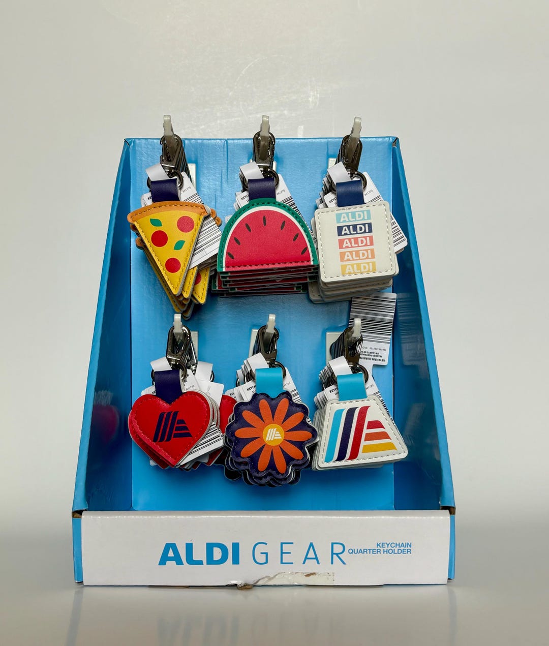 Aldi Coin Quarter Keychain - Etsy