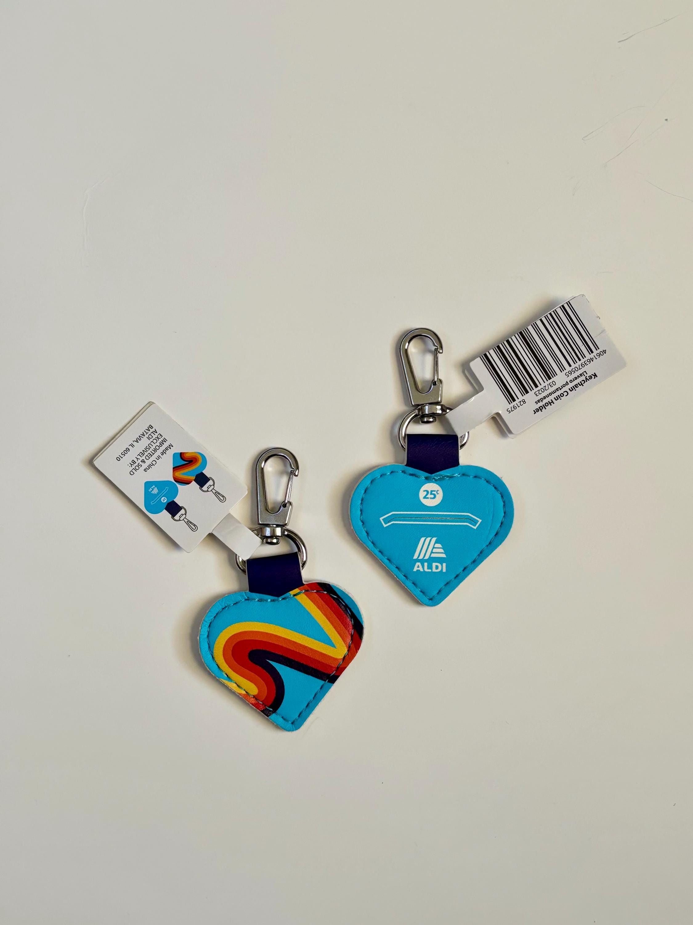 Aldi Coin Quarter Keychain - Etsy