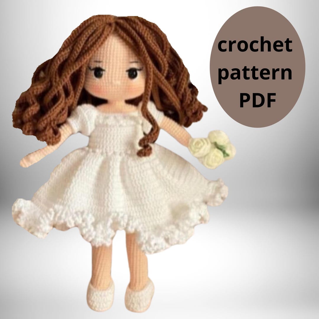 Amigurumi Doll Base Crochet Pattern: English PDF Tutorial - Etsy