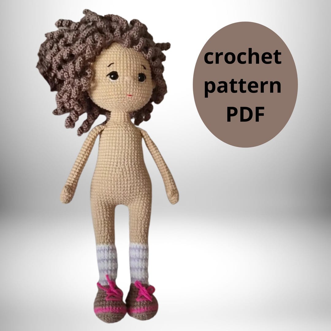 Amigurumi Doll Base Crochet Pattern: Easy Level (PDF) - Etsy