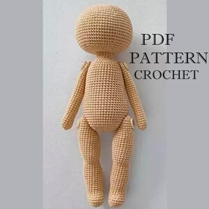 Amigurumi Doll Base, Crochet Pattern PDF, Crochet Doll Pattern ...
