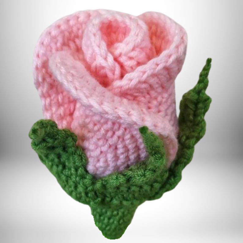 Crochet Rose Pattern: Photo Tutorial (PDF Pattern) - Etsy