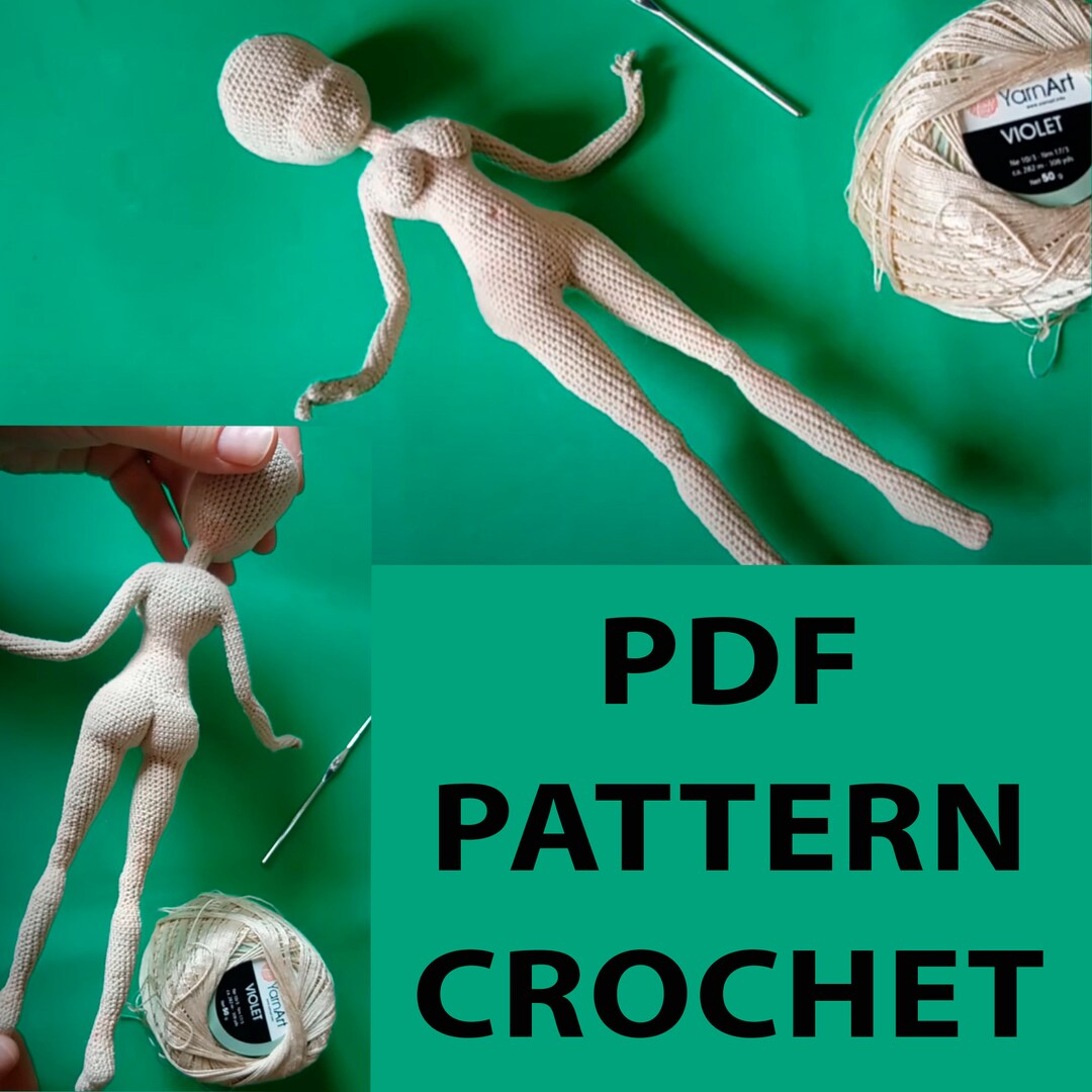 Amigurumi Doll Base Crochet Pattern: English PDF Instructions - Etsy