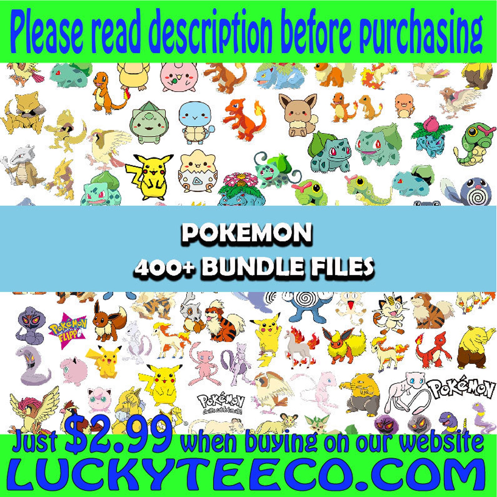 Pokemon PNG and Pokemon SVG Bundle, Pokemon Layered Svg, Pokemon Vector ...