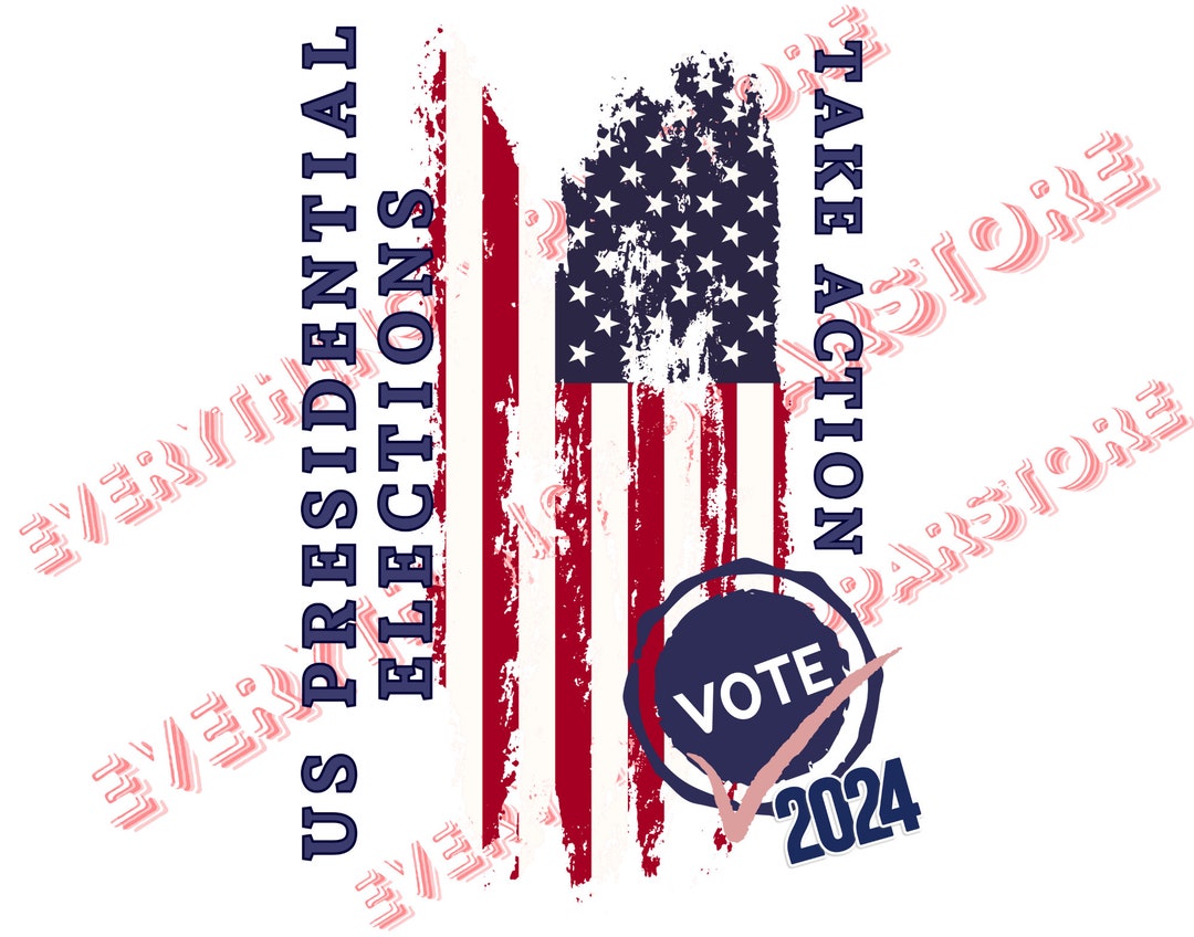 2024 US Presidential Elections SVG/PNG | Vote for Change | Political ...