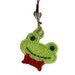 Handmade Cute Frog Charm, Amphibian Kawaii Animals, Nature Theme Green ...