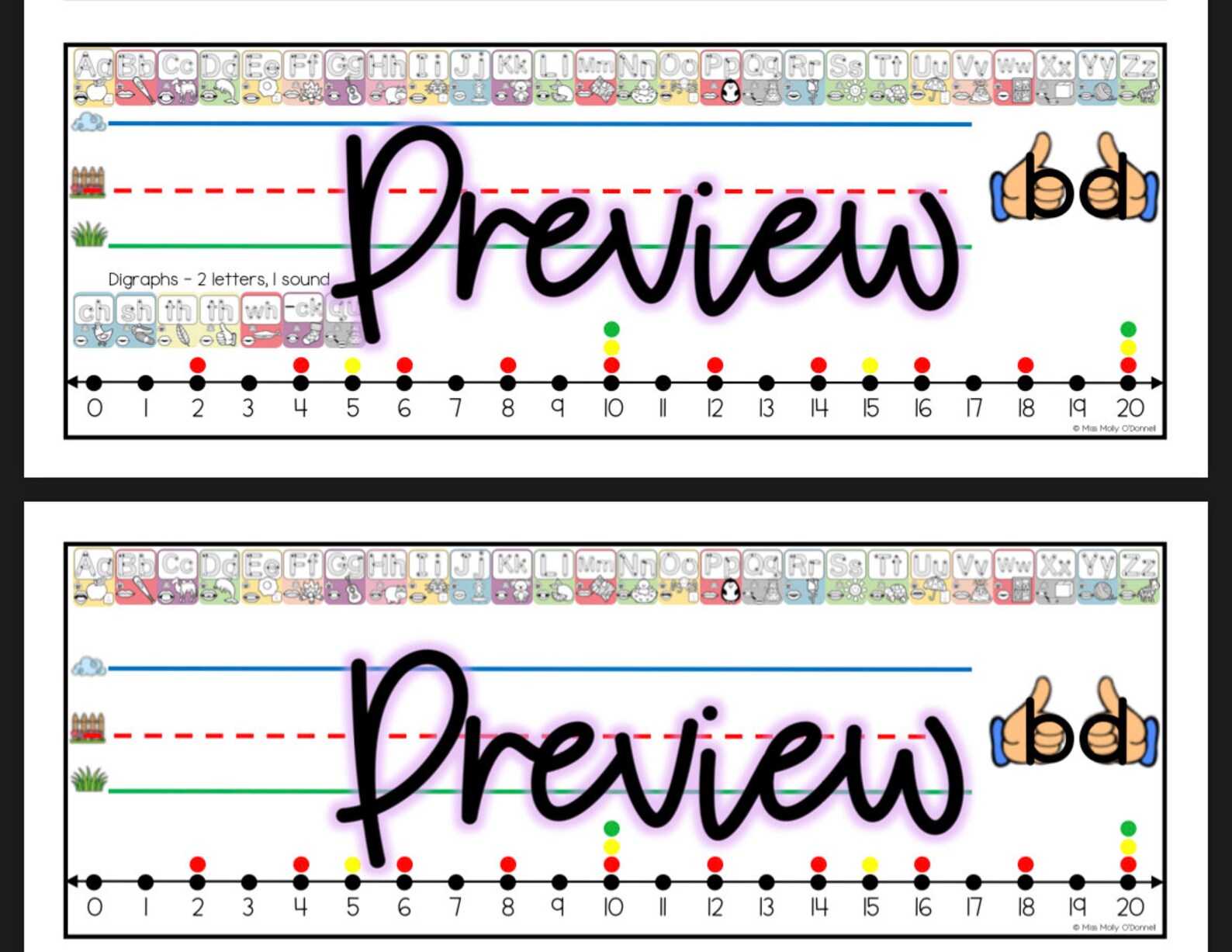 Kindergarten 1st Grade Desk Name Plates, Back to School Phonics Name ...