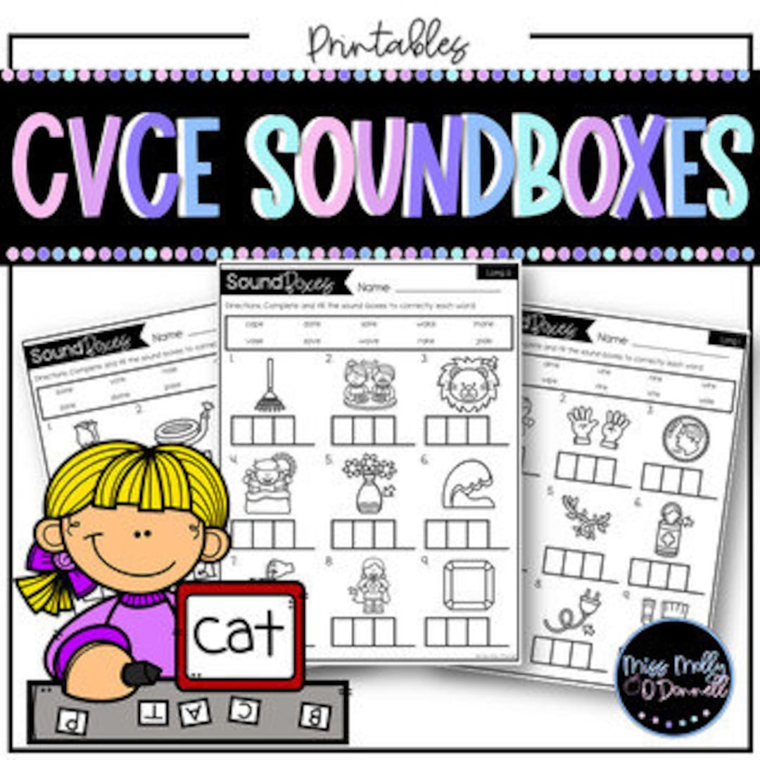 Phonics Orthographic Mapping MEGA BUNDLE: CVC Elkonin Boxes - Etsy