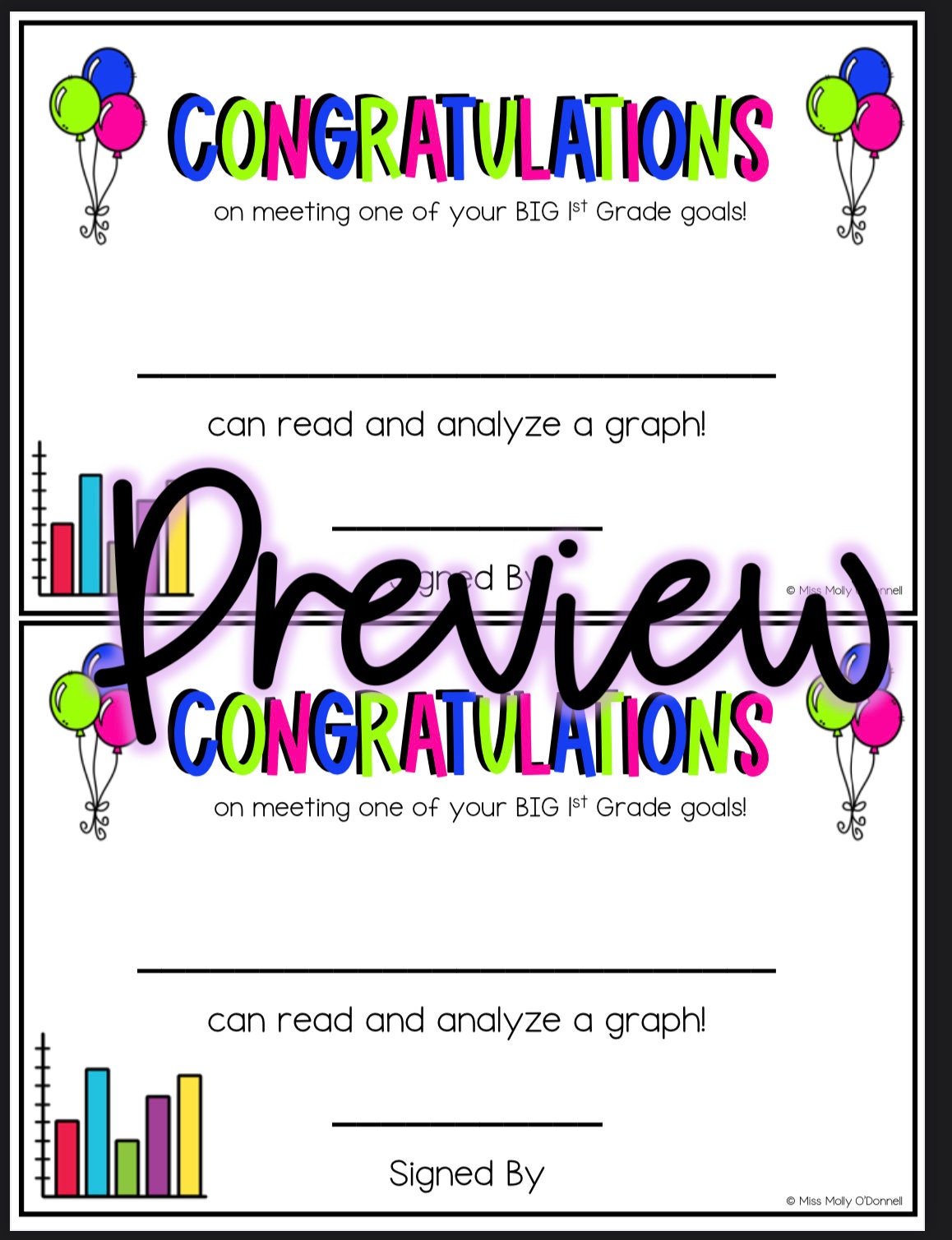 First Grade Assessment, Student Data Tracking Binder, 1st Grade Binder ...