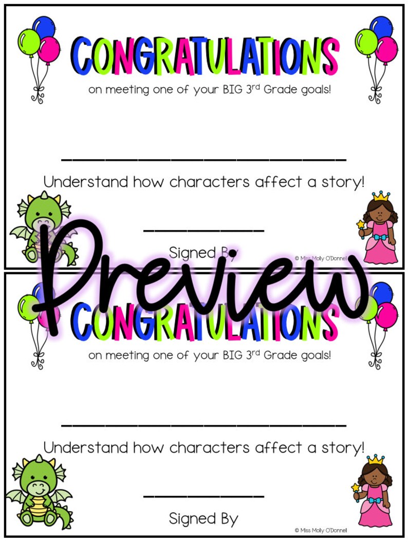 Third Grade Assessment, Student Data Binder, 3rd Grade Binder, 3rd ...