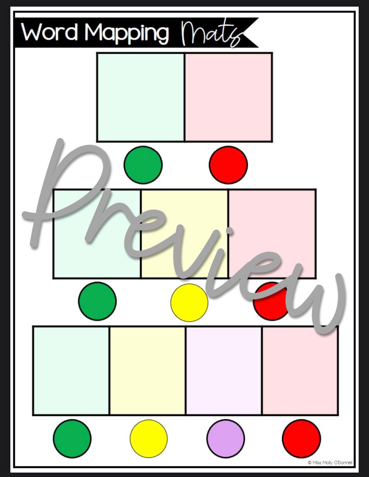 CVC Elkonin Box Printables for Kindergarten, CVC Word Mapping Worksheet ...
