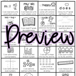 Second Grade Assessment, Data Tracking, Student Data Binder, Success ...