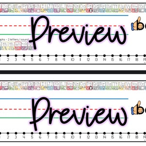 Kindergarten 1st Grade Desk Name Plates, Back to School Phonics Name ...