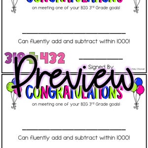 Third Grade Assessment, Student Data Binder, 3rd Grade Binder, 3rd ...