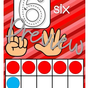 Ladybug Ten Frame Number Posters 0-20: Black and Red Classroom Decor ...