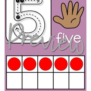 Ten Frame Number Posters 0-20: Rainbow Pastel Classroom Decor, Boho ...