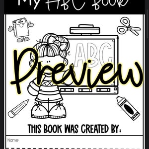 Alphabet and Letter Sound Curriculum Kindergarten ABC Busy Book for ...