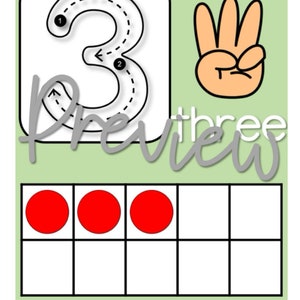 Ten Frame Number Posters 0-20: Rainbow Pastel Classroom Decor, Boho ...