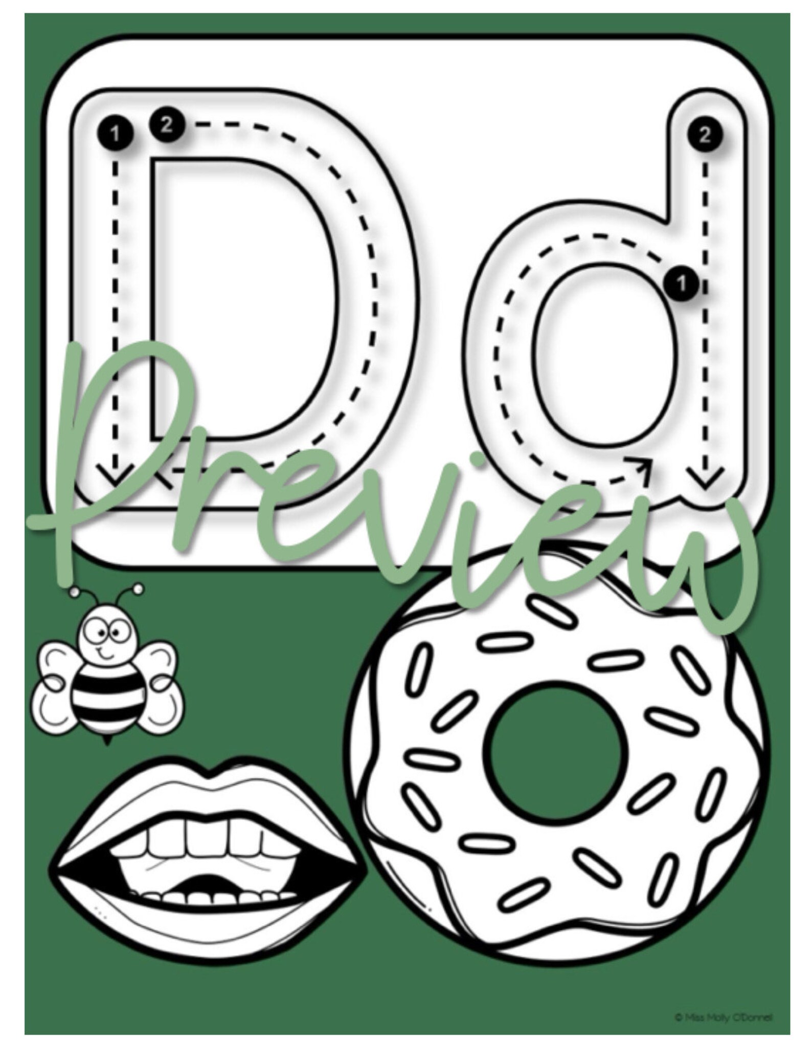 Green Farmhouse Classroom Decor, Kindergarten Alphabet Posters ...