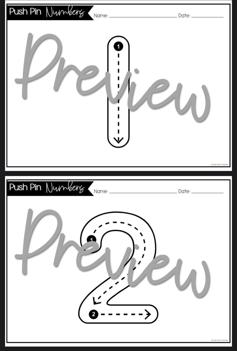 Preschool Fine Motor Worksheet, Kindergarten Push Pin Alphabet Tracing ...