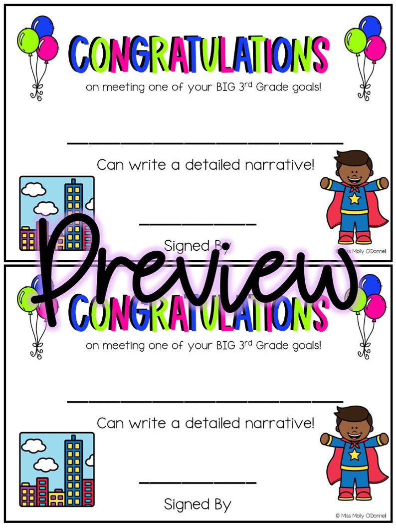 Third Grade Assessment, Student Data Binder, 3rd Grade Binder, 3rd ...