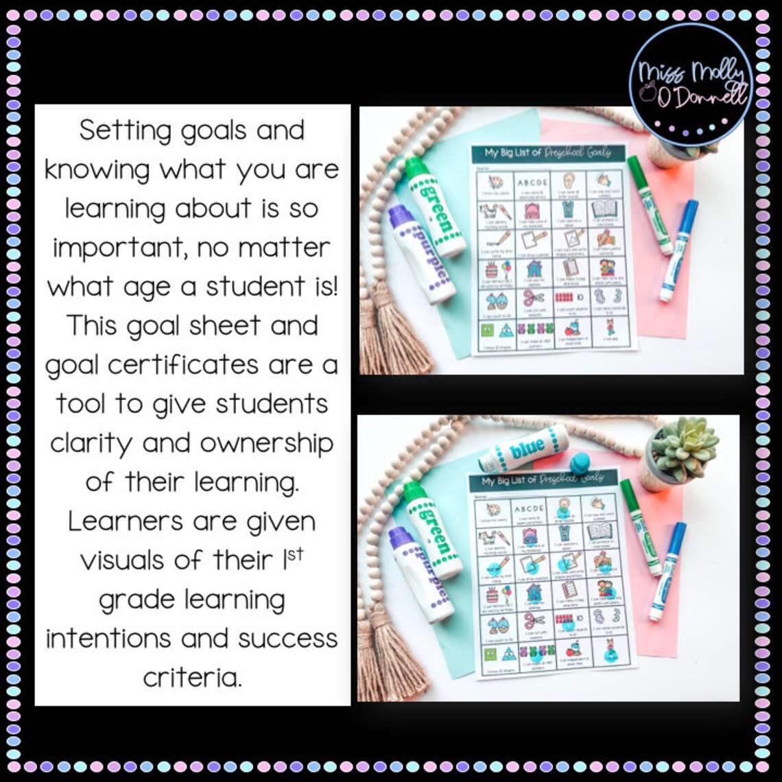 Second Grade Assessment, Data Tracking, Student Data Binder, Success ...