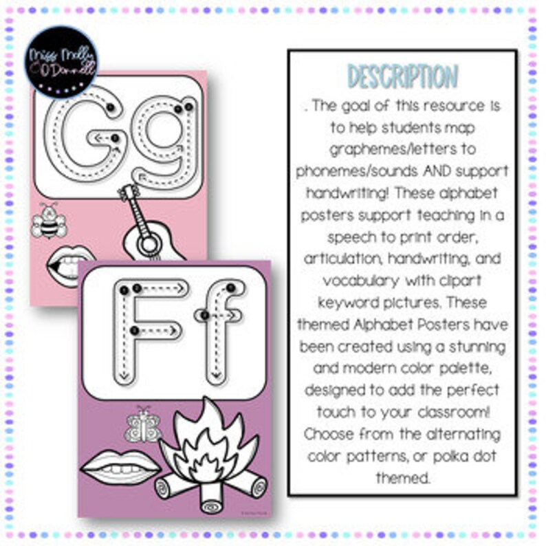 Rainbow Pastel Classroom Decor, Kindergarten Alphabet Posters ...