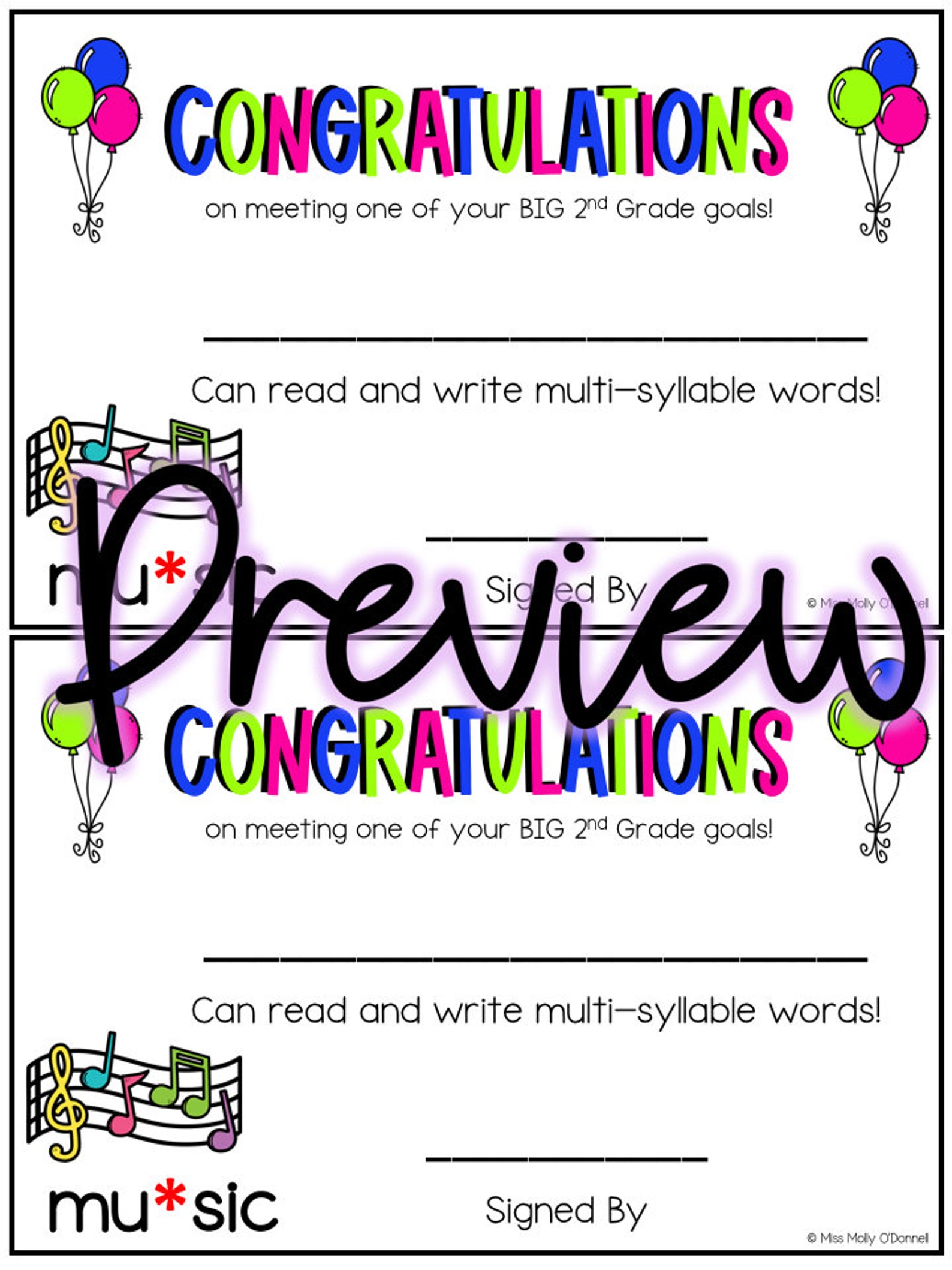 Second Grade Assessment, Data Tracking, Student Data Binder, Success ...