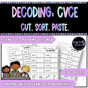 Phonics Silent E Reading Worksheet for Kindergarten Reading Printable ...