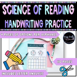 Alphabet Handwriting Printables for Preschool Alphabet Letter ...