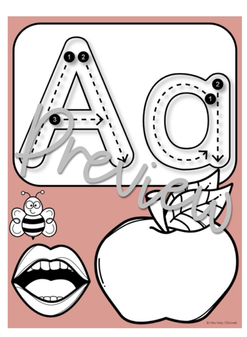 Modern Boho Classroom Decor, Kindergarten Alphabet Posters, Preschool ...
