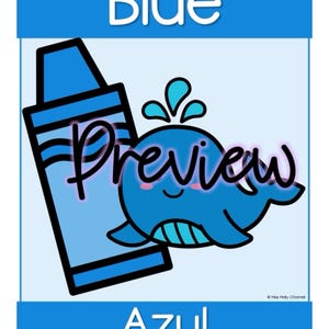 Crayon Color Posters for Homeschool Moms, Colors in Spanish, Classroom ...