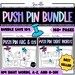 Fine Motor Push Pin BUNDLE, Sight Words, Fine Motor Skill Worksheet ...