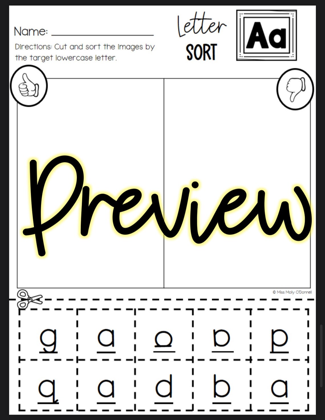 Alphabet and Letter Sound Curriculum Kindergarten ABC Busy Book ...