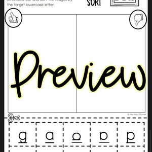 Alphabet and Letter Sound Curriculum Kindergarten ABC Busy Book for ...